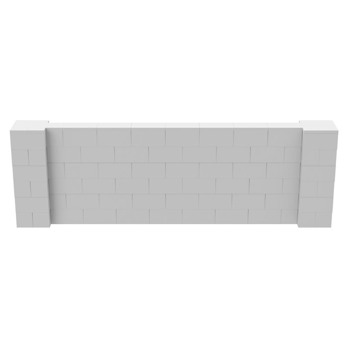 Versare Everblock Pony Wall Kit | Wayfair
